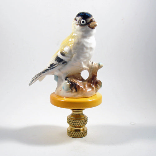 Lamp Finial Bone China Vintage Bird – LampFinials.com